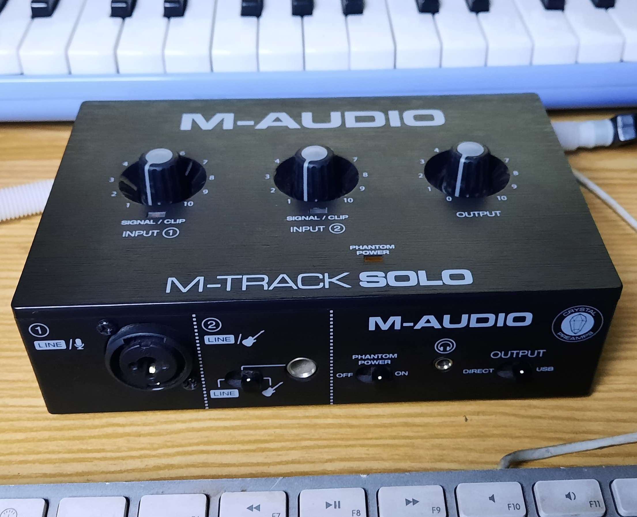M-Audio M-Track Solo 2x2 USB Audio Interface